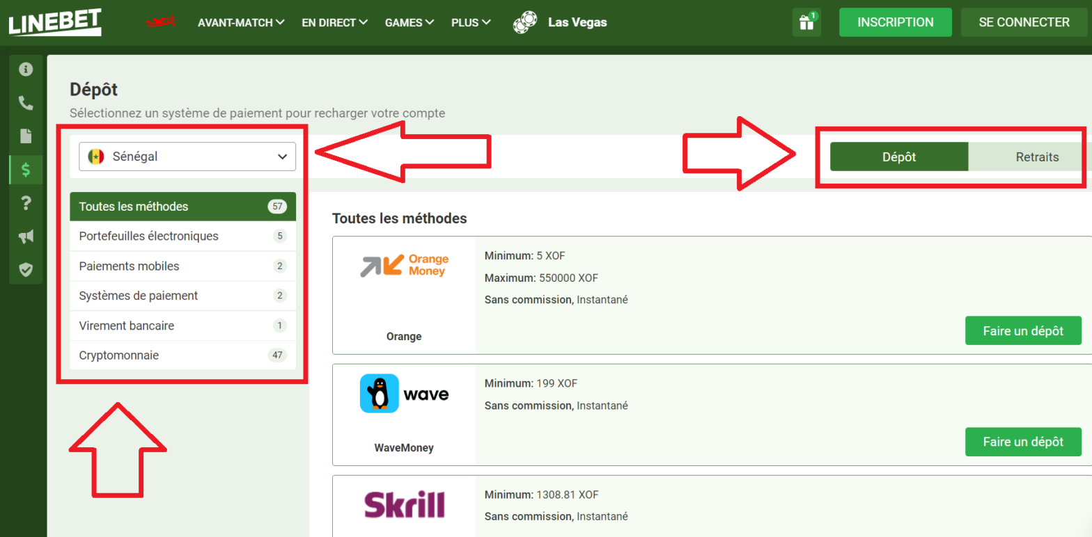 Linebet Bookmaker au Sénégal ᐅ Linebet ᐊ Paris sportifs en ligne ...